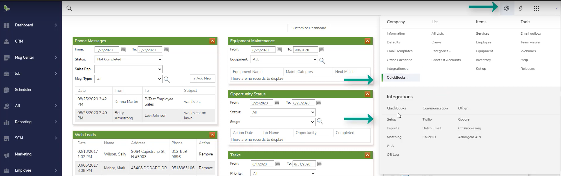 QuickBooks Online Setup